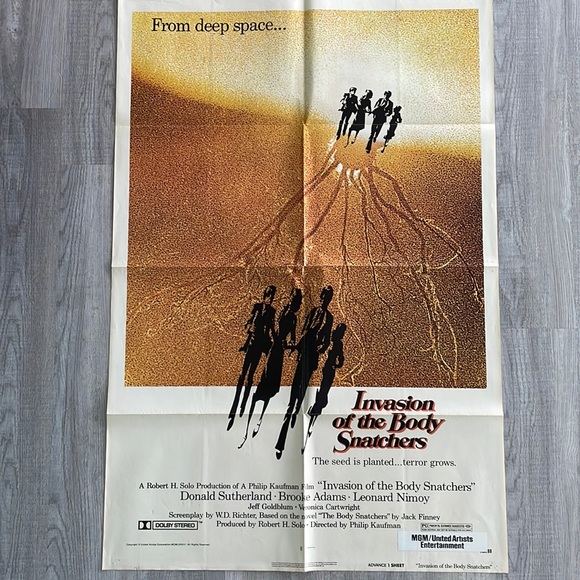 Wall Decor | Invasion Of The Body Snatchers Original Movie Poster ...
